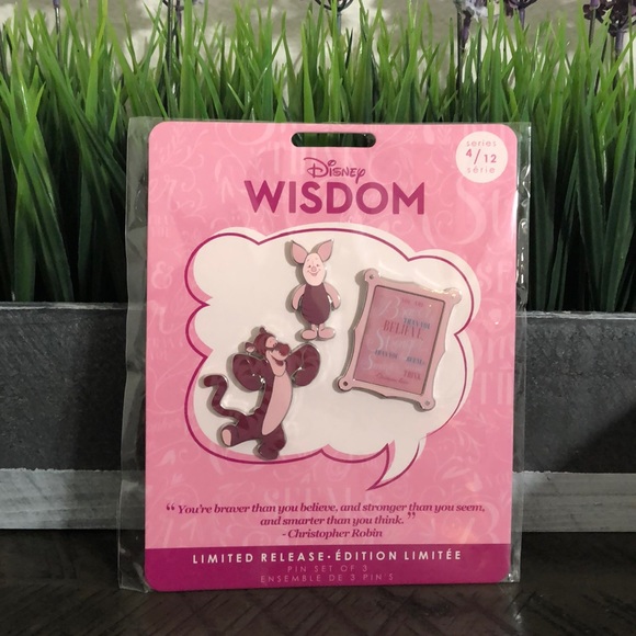Disney | Accessories | Disney Wisdom Collection Pigletpins | Poshmark